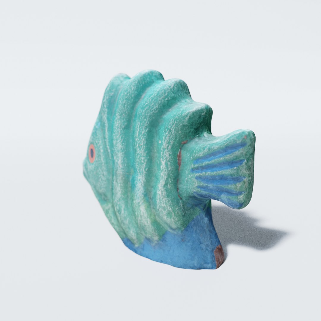 Green Fish 3D Model - TurboSquid 1971585
