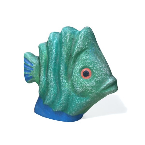 Green Fish 3D model - TurboSquid 1971585