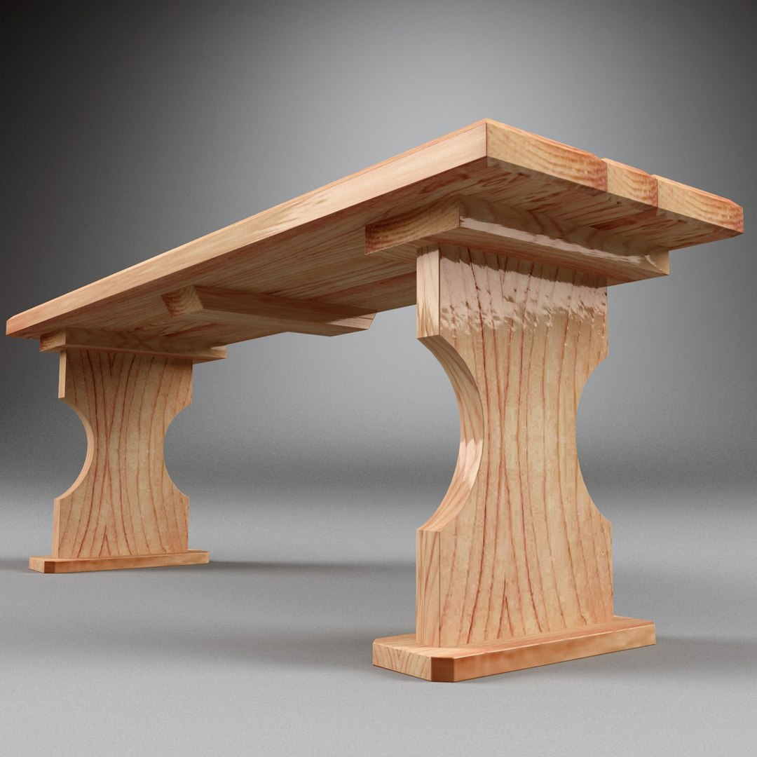 3d bench v6 model