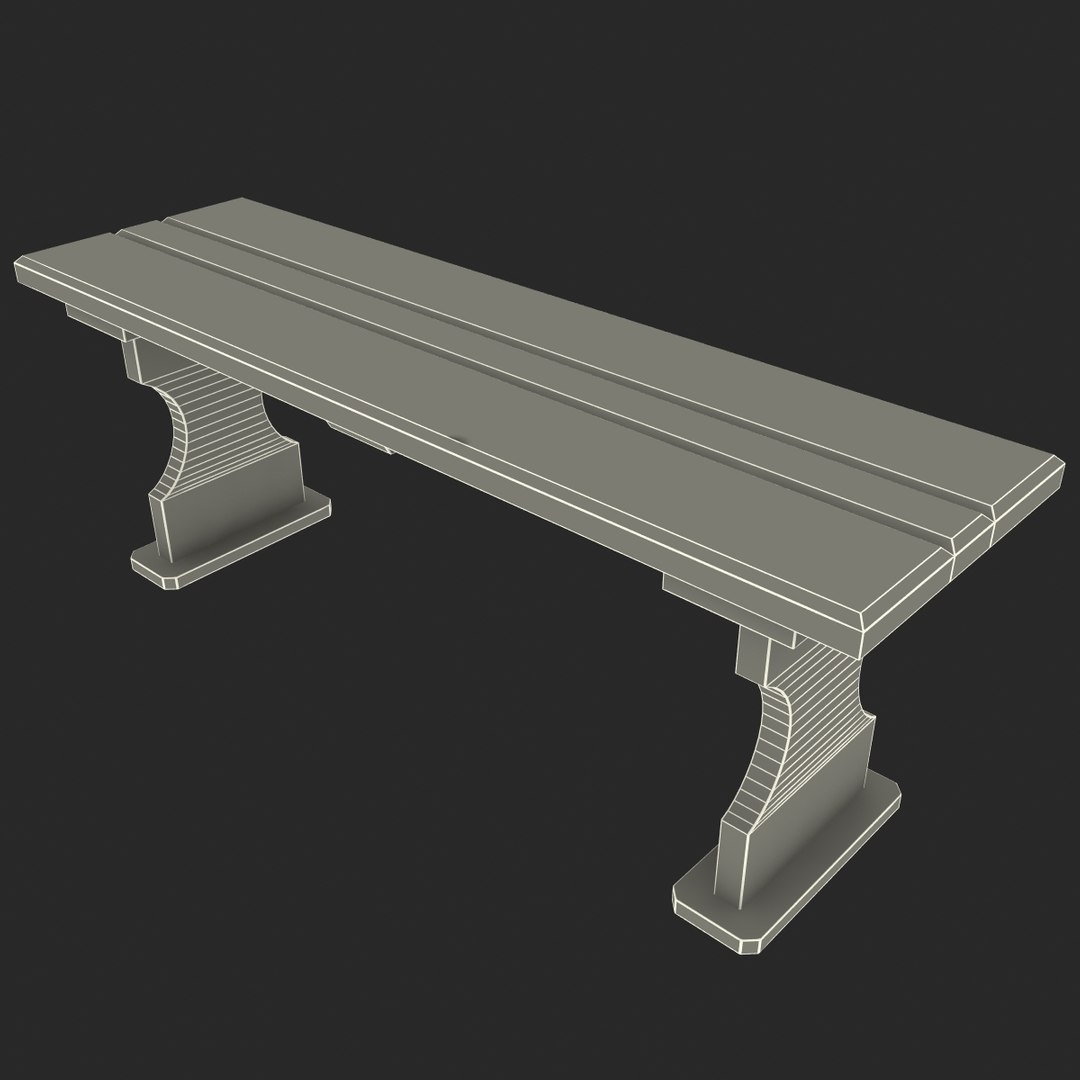 3d bench v6 model