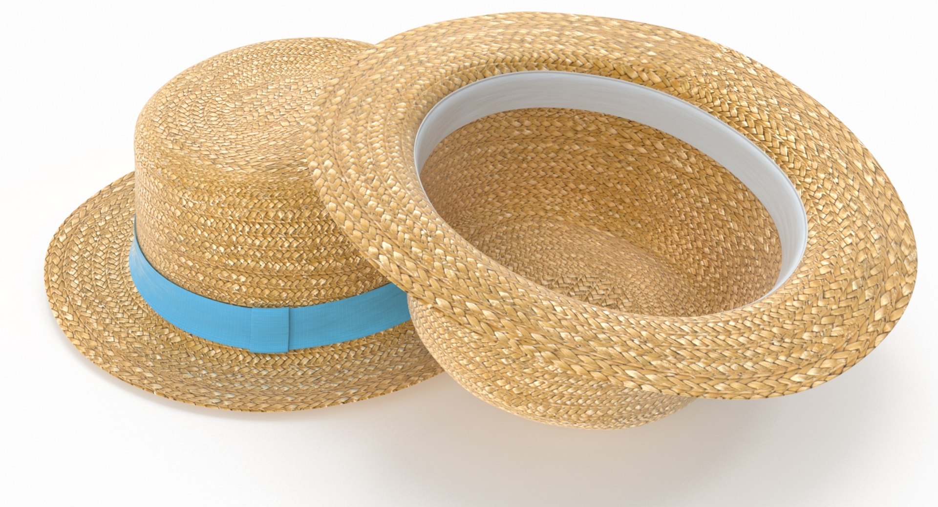 3D Straw Hat Kanotie - TurboSquid 1176762