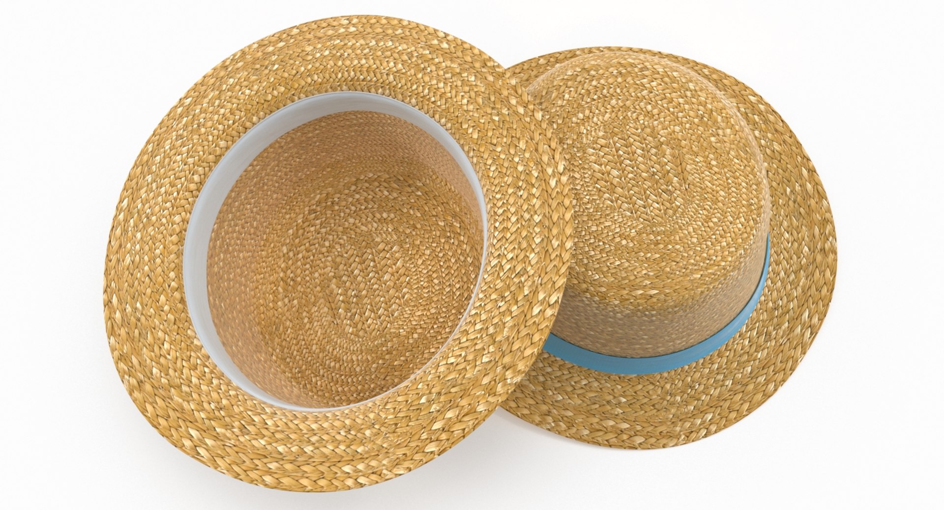 3D Straw Hat Kanotie - TurboSquid 1176762