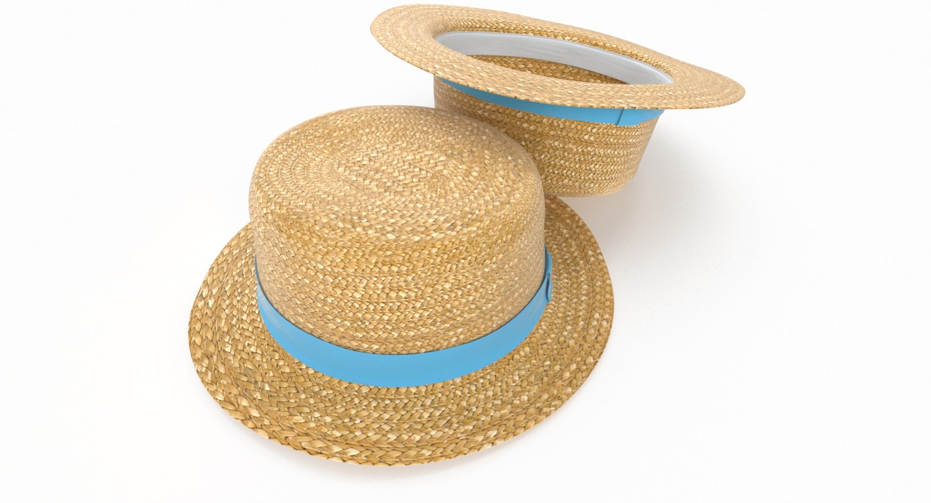 3D straw hat kanotie - TurboSquid 1176762