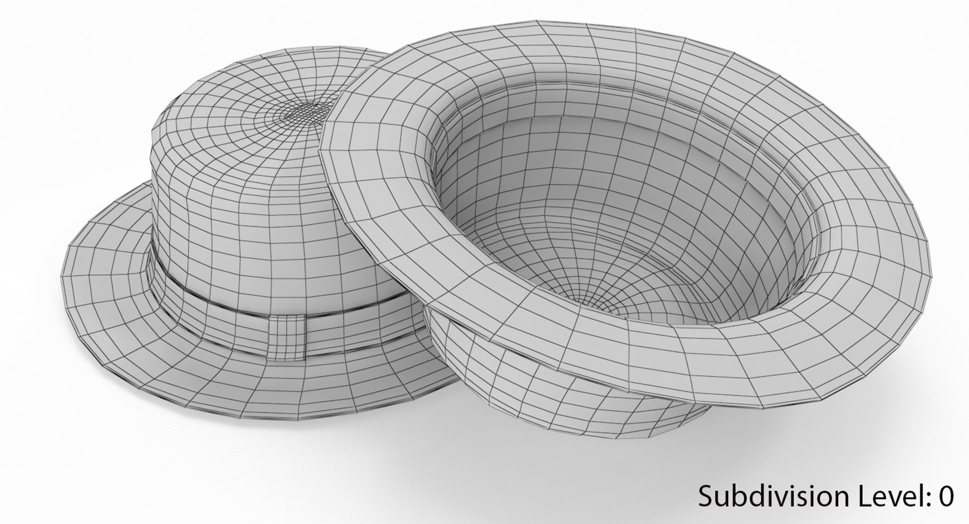 3D Straw Hat Kanotie - TurboSquid 1176762