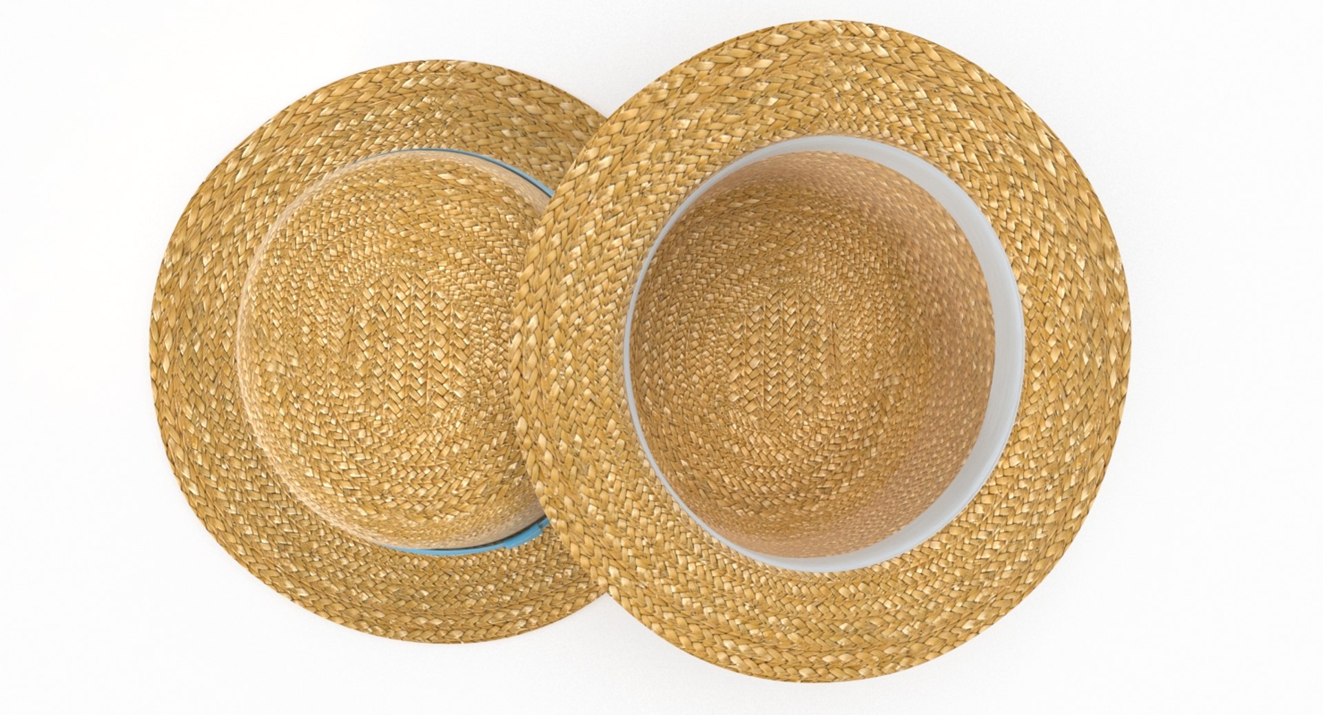 3D Straw Hat Kanotie - TurboSquid 1176762