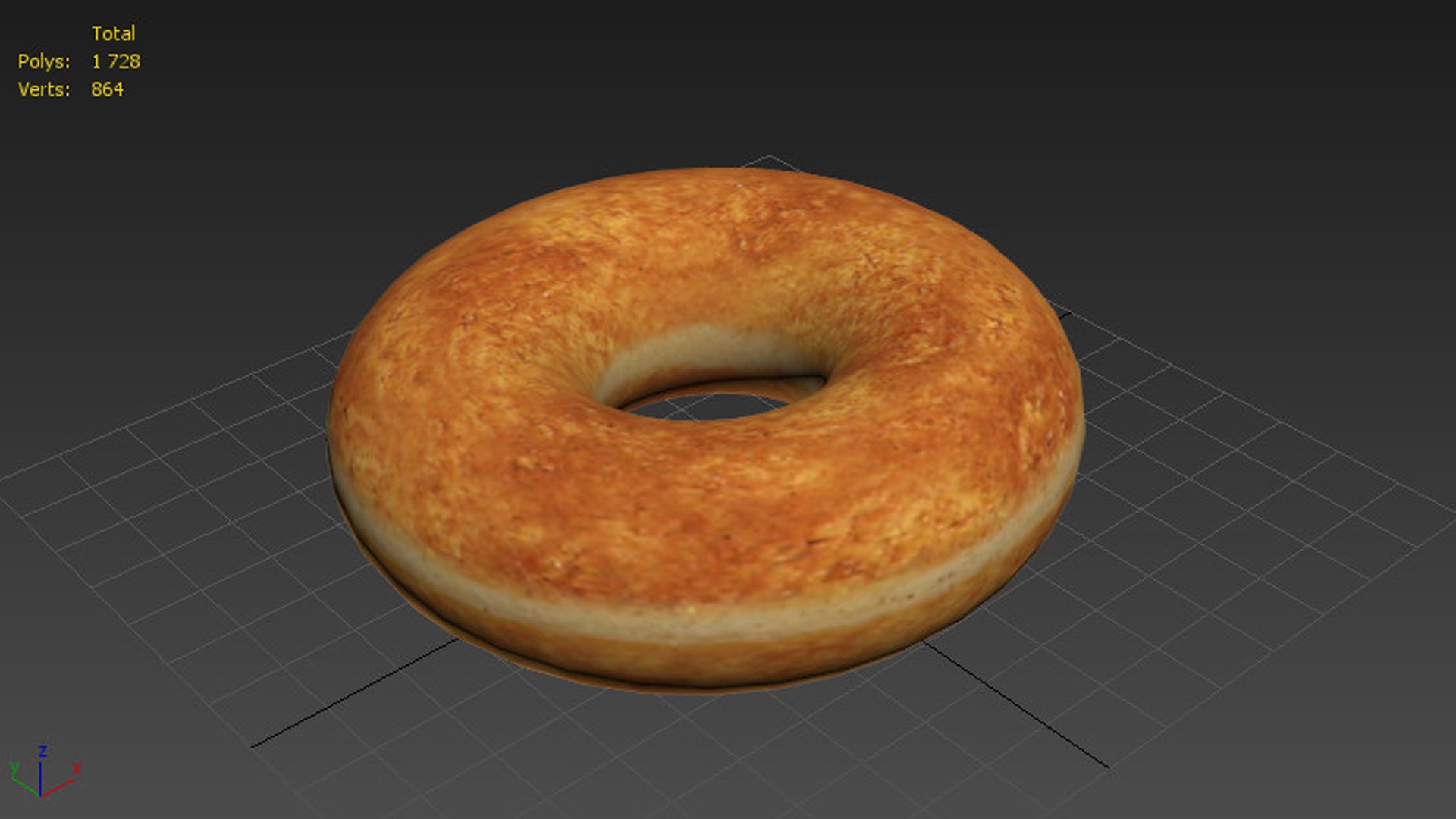 3D Donut Model - TurboSquid 1917894