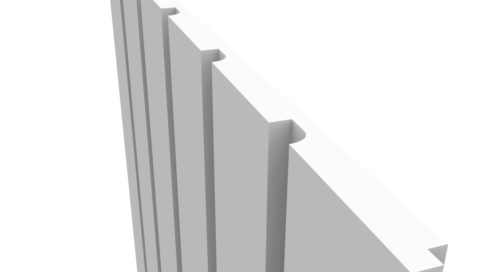 Shiplap Cladding 3D Model - TurboSquid 2027420