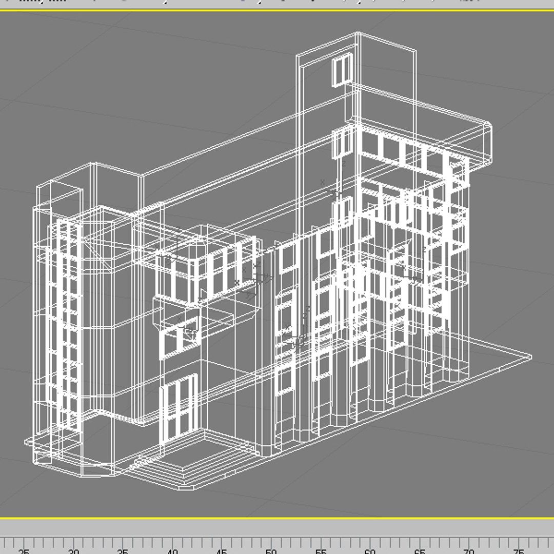Building Exterior Multi Purpose 3d Dxf