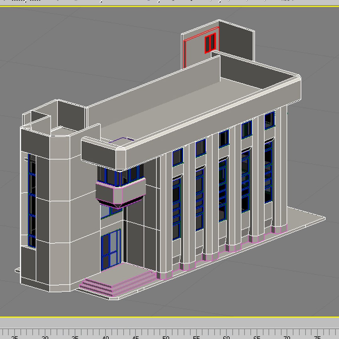 Building Exterior Multi Purpose 3d Dxf