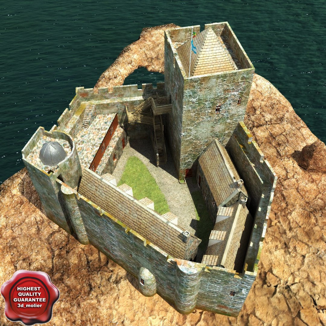 3d Kisimul Castle