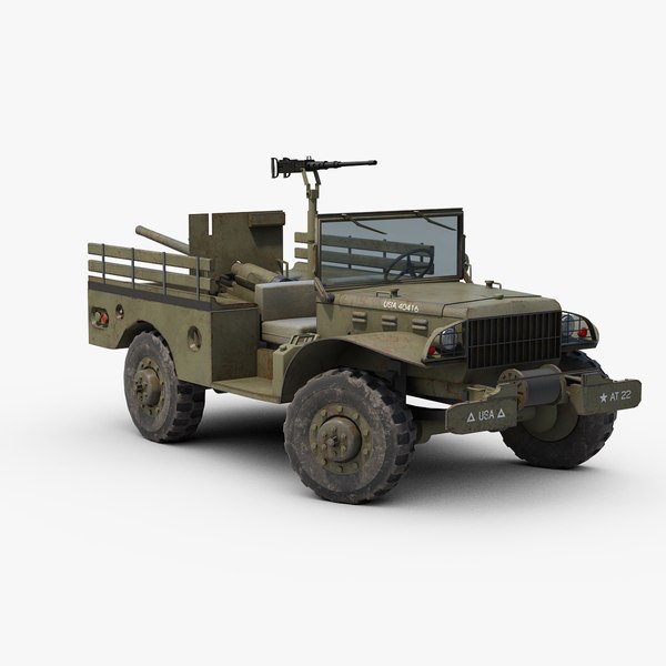 3d model ww2 german krupp truck