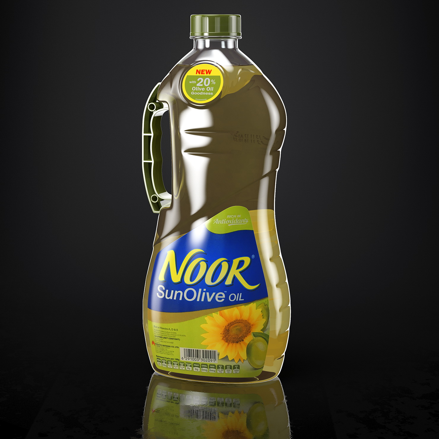 Noor sun olive oil 3D - TurboSquid 1442893