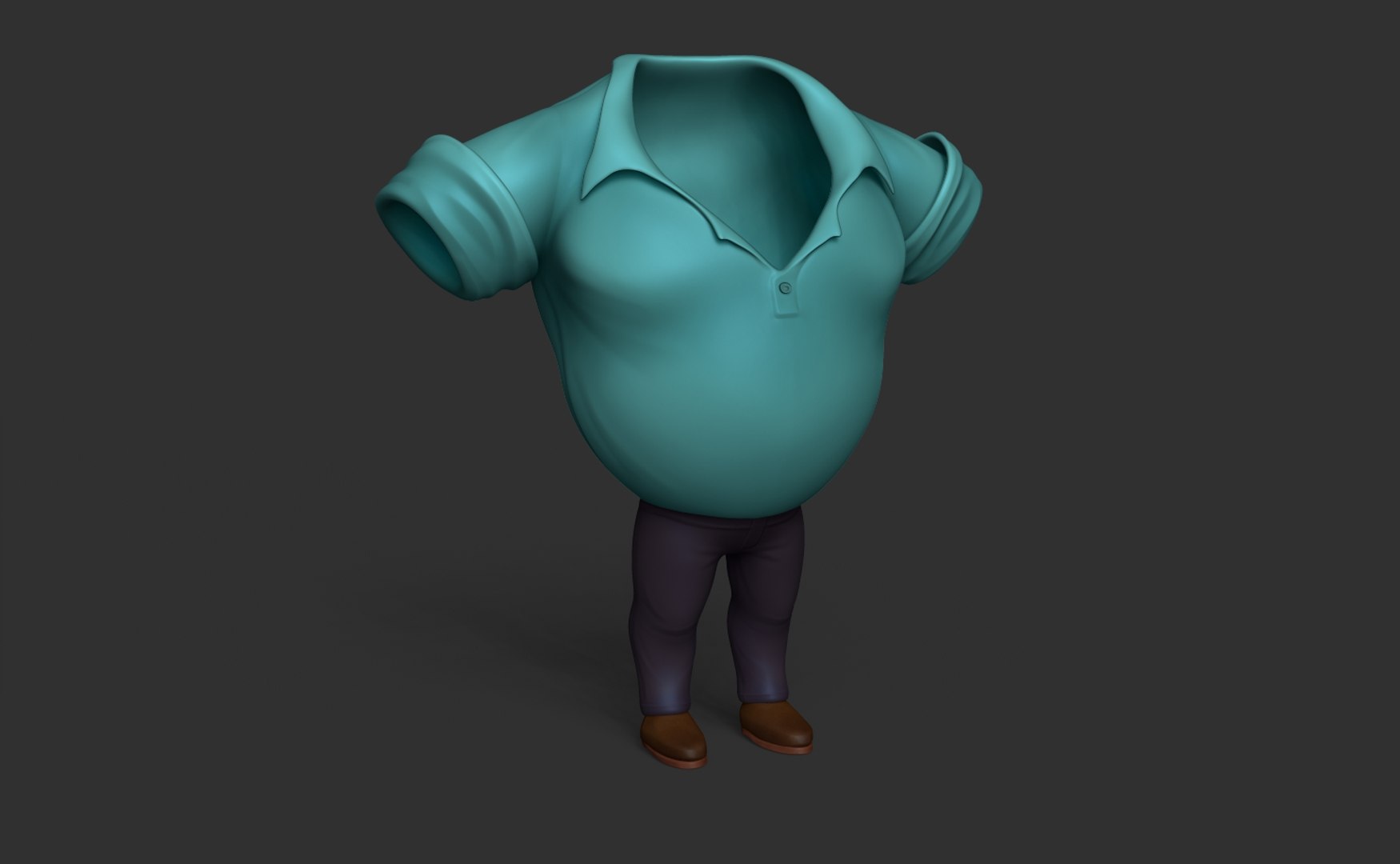 3D Model Men Clothing - Kit - TurboSquid 1553850