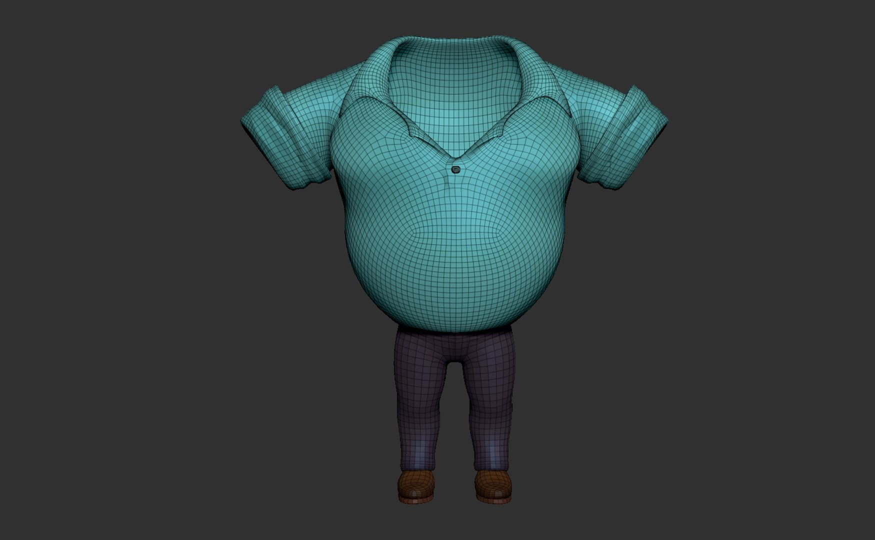 3D Model Men Clothing - Kit - TurboSquid 1553850