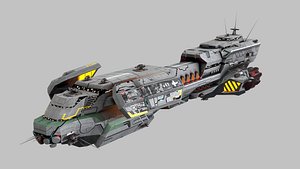 Space Battleship Lightwave Models for Download | TurboSquid