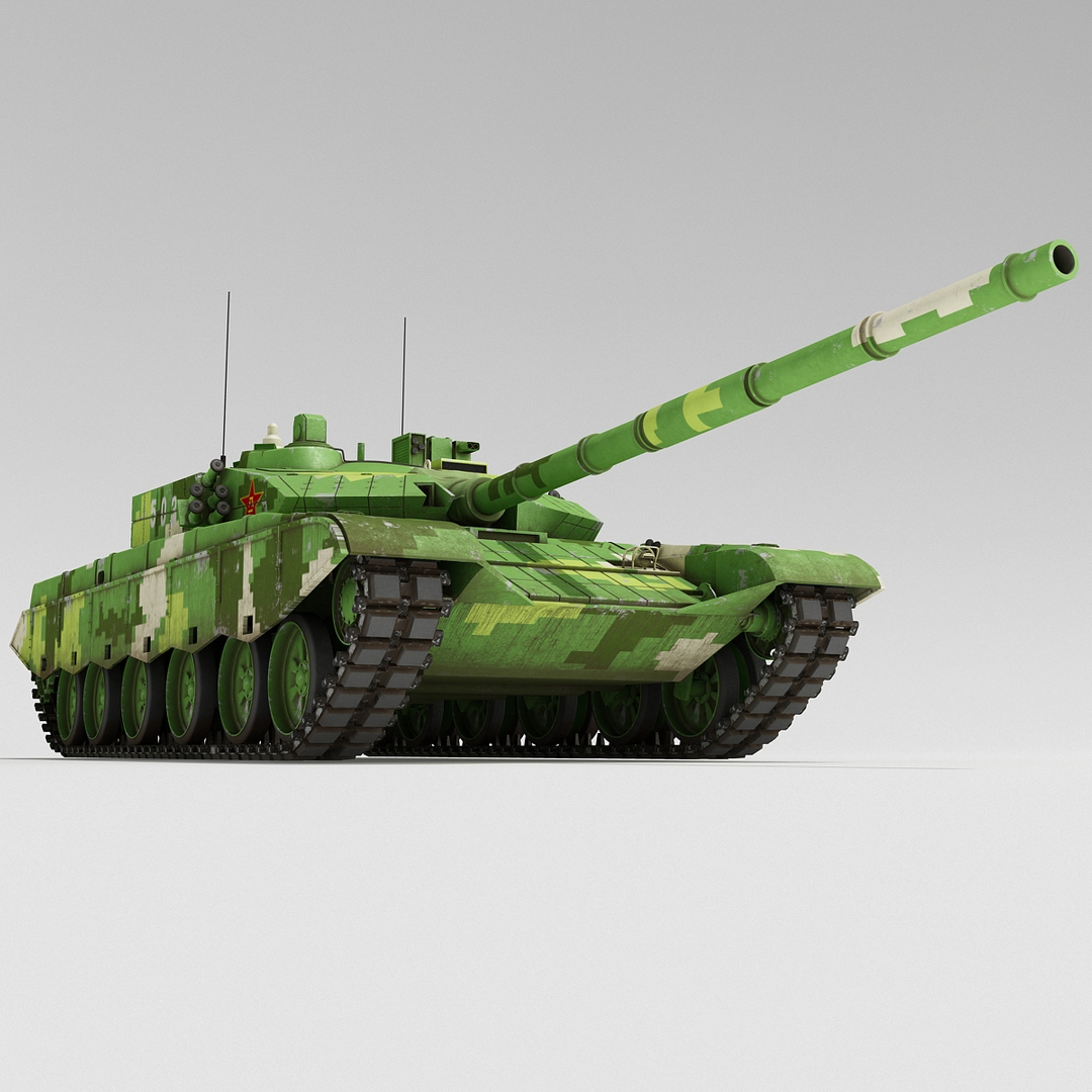 chinese tank 2 3d model