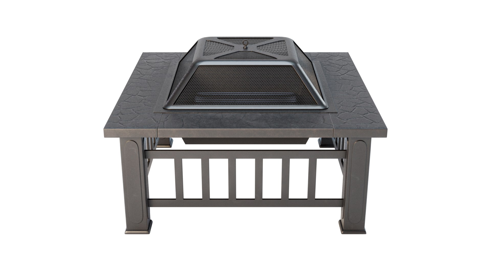 3D Fire Pit Model - TurboSquid 2069857