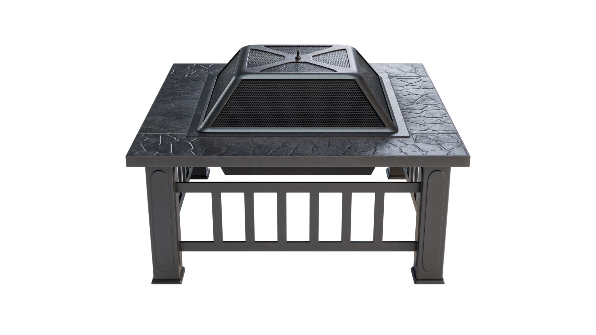 3D Fire Pit Model - TurboSquid 2069857