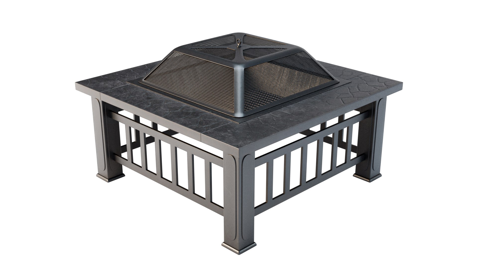 3D Fire Pit Model - TurboSquid 2069857