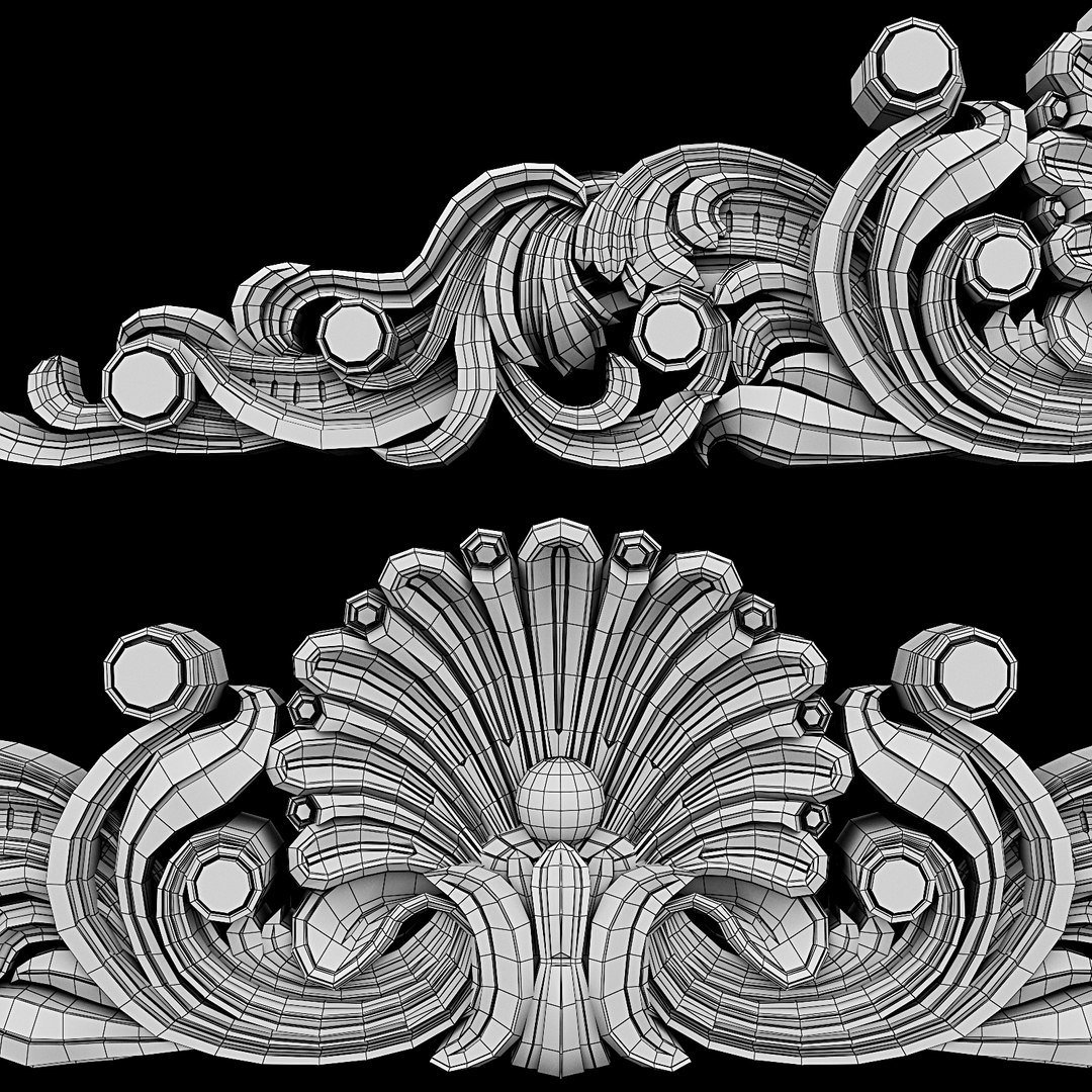 3d Model Of Pattern