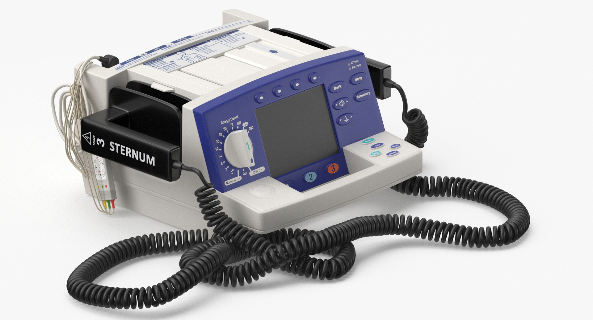 3D Defibrillators 2 Positions model - TurboSquid 1884912