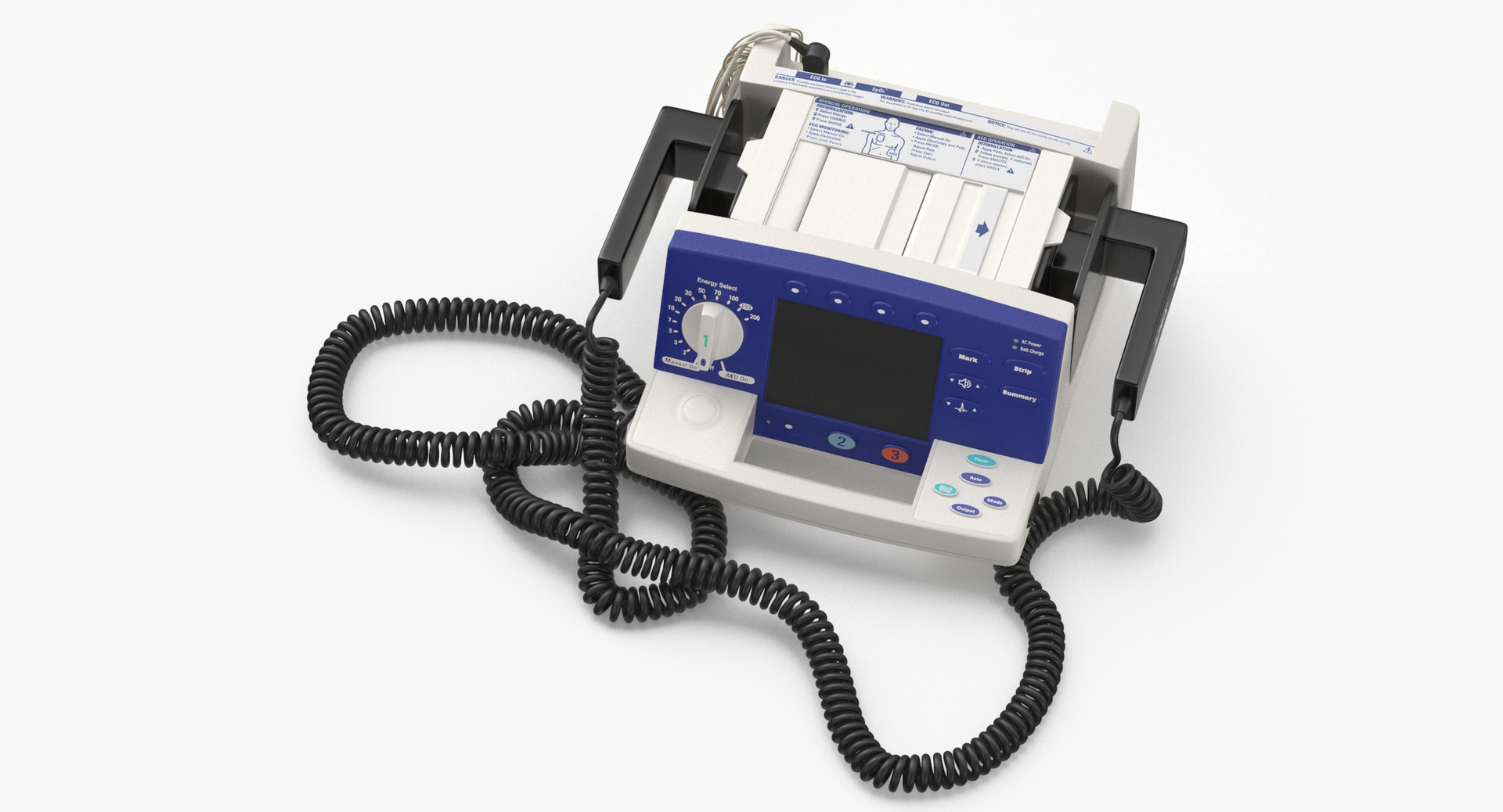 3D Defibrillators 2 Positions model - TurboSquid 1884912