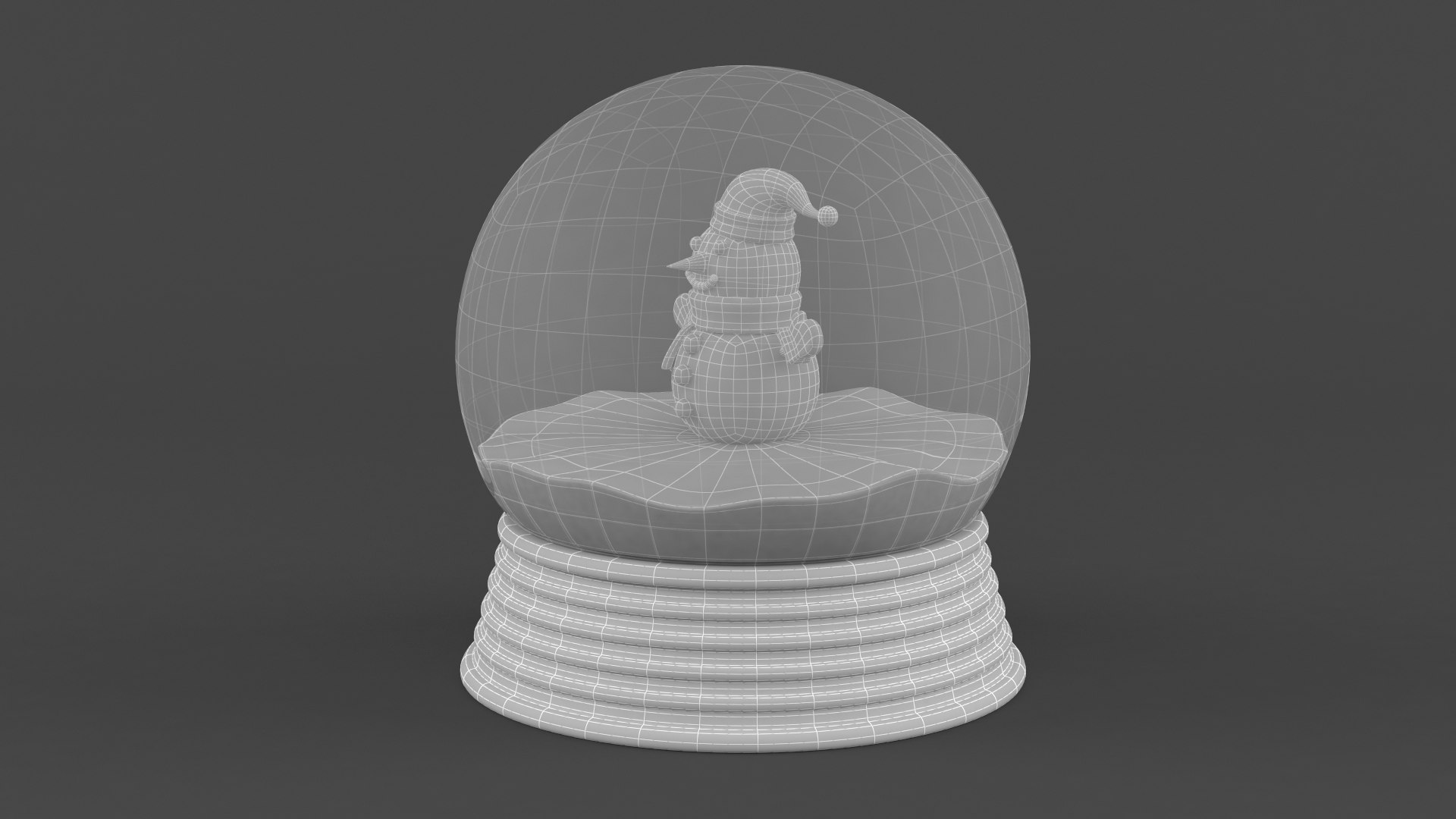 Snowman 3D Model - TurboSquid 2325889