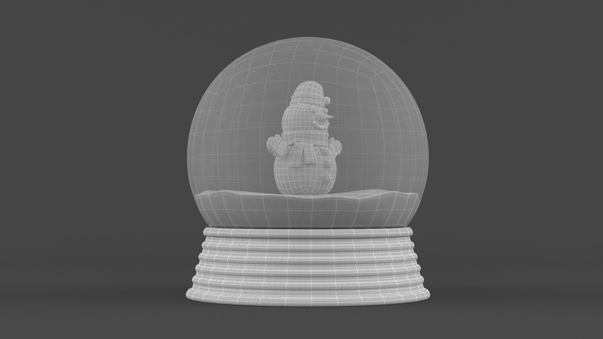 Snowman 3D Model - TurboSquid 2325889