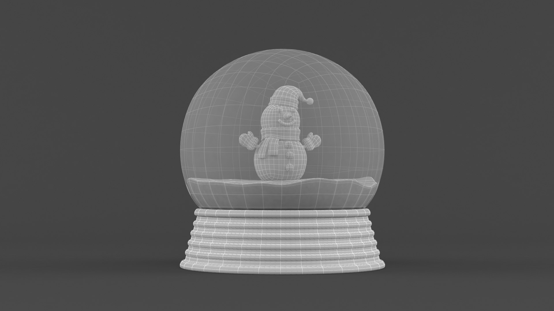 Snowman 3D Model - TurboSquid 2325889