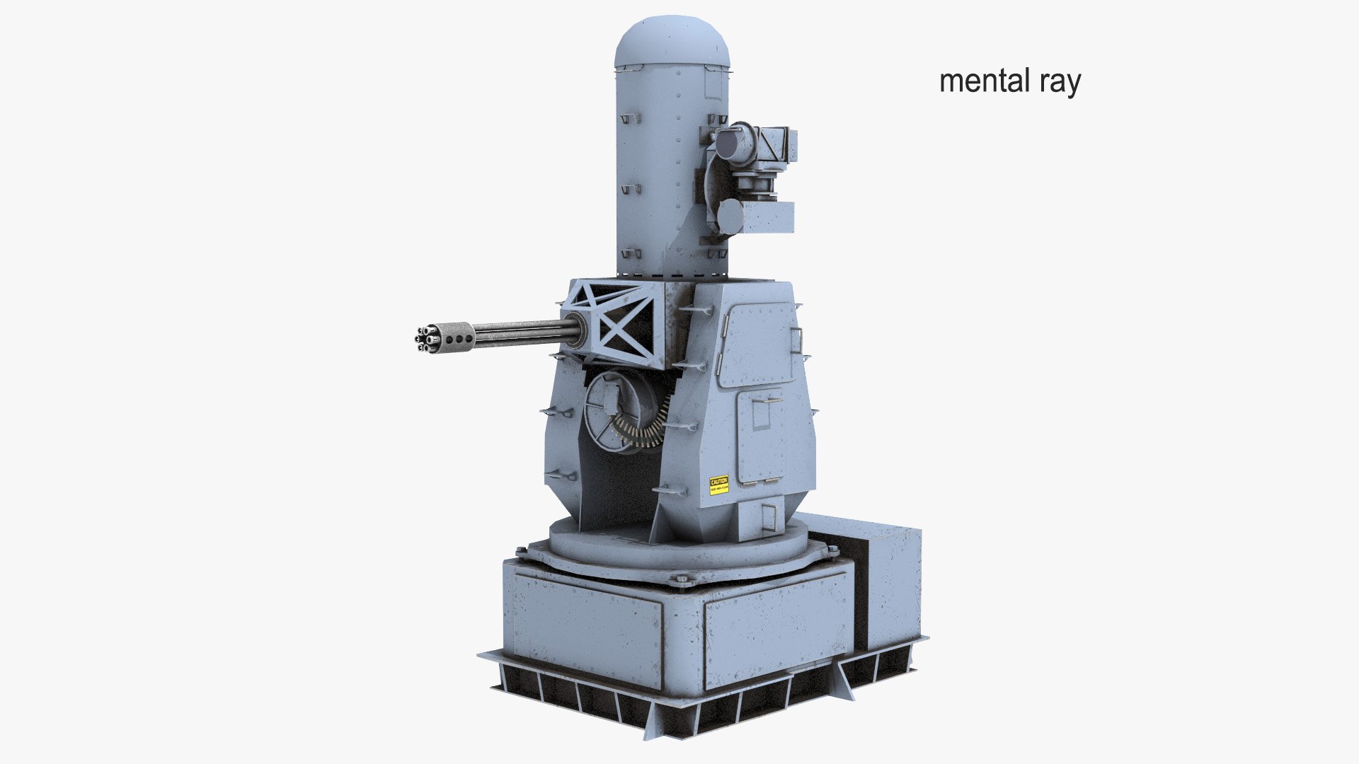 Phalanx Weapon Ciws Model - TurboSquid 1491737