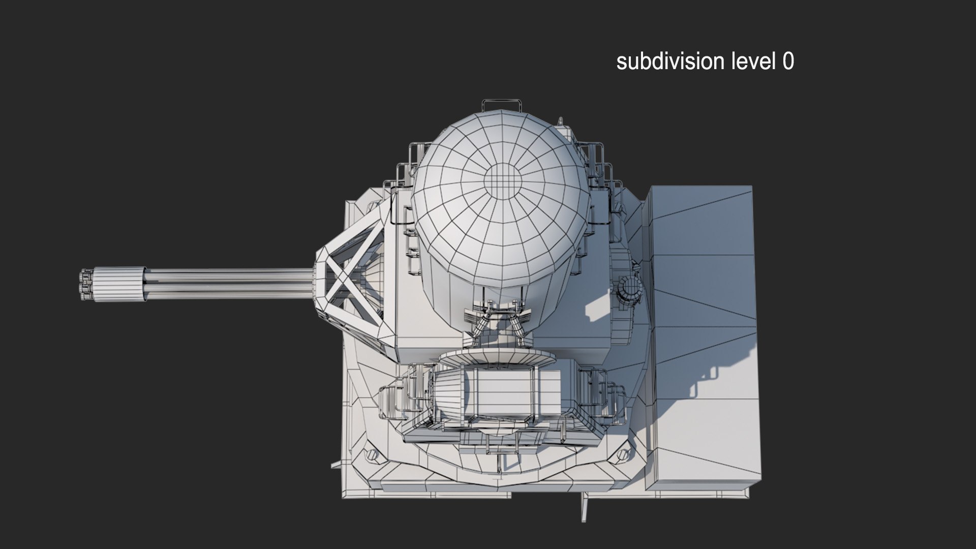 Phalanx weapon ciws model - TurboSquid 1491737