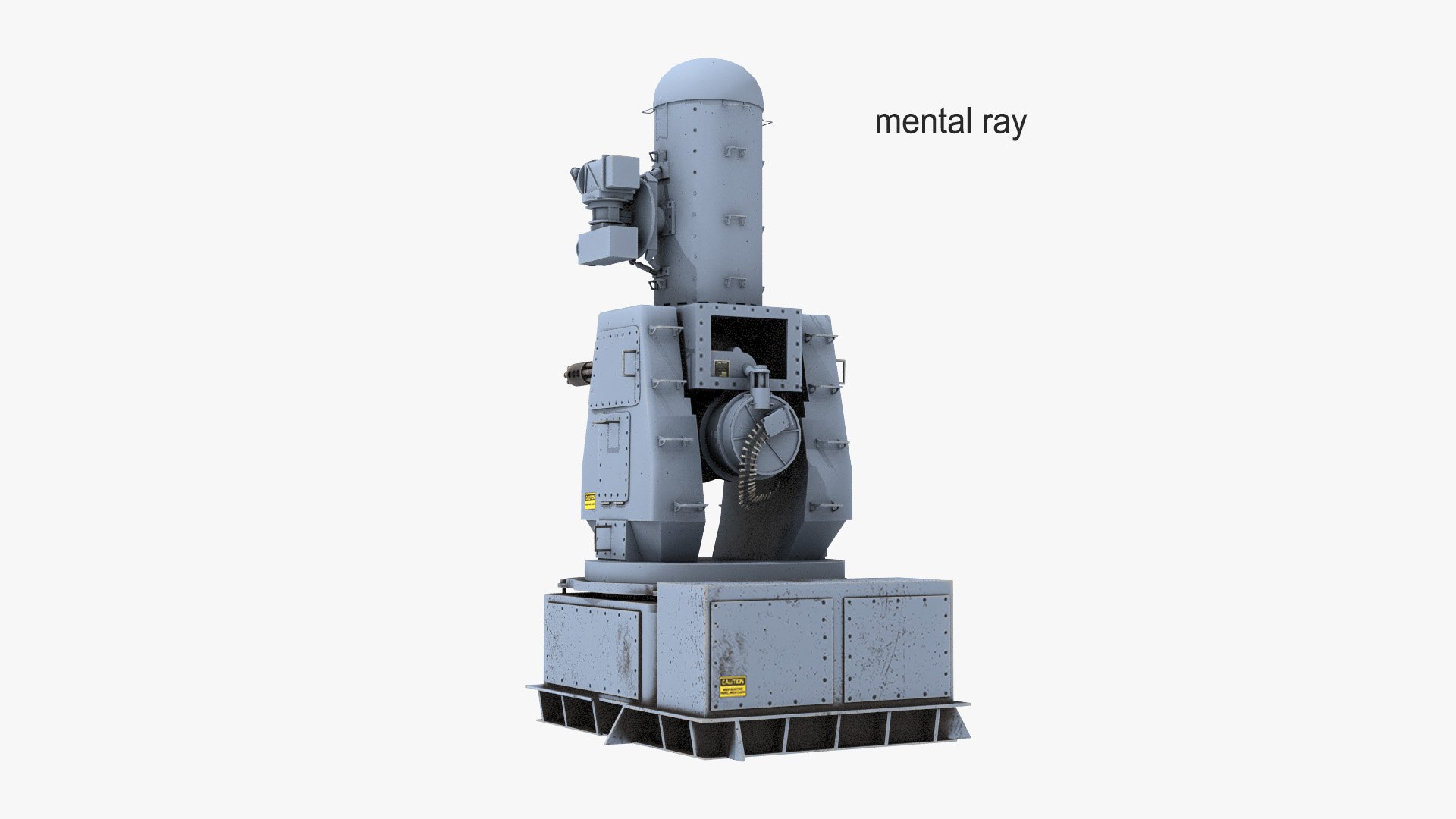 Phalanx Weapon Ciws Model - TurboSquid 1491737