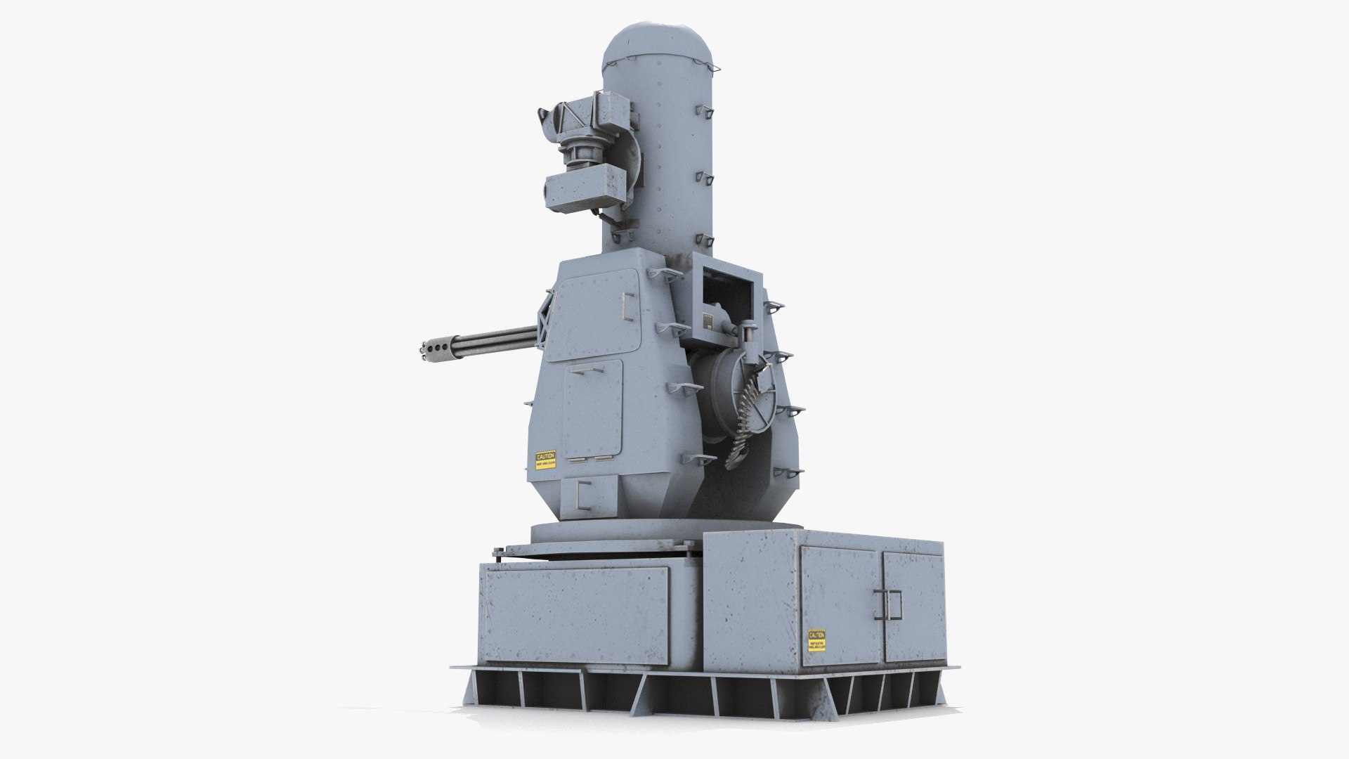 Phalanx Weapon Ciws Model - TurboSquid 1491737
