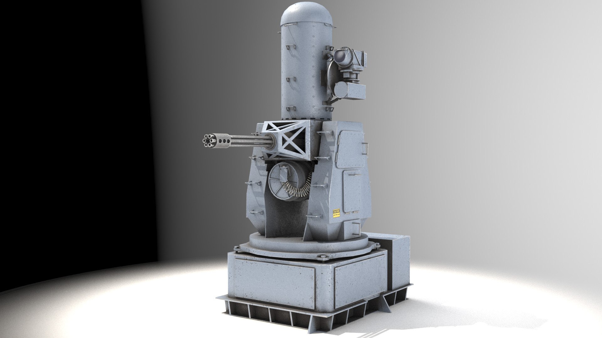 Phalanx Weapon Ciws Model - TurboSquid 1491737