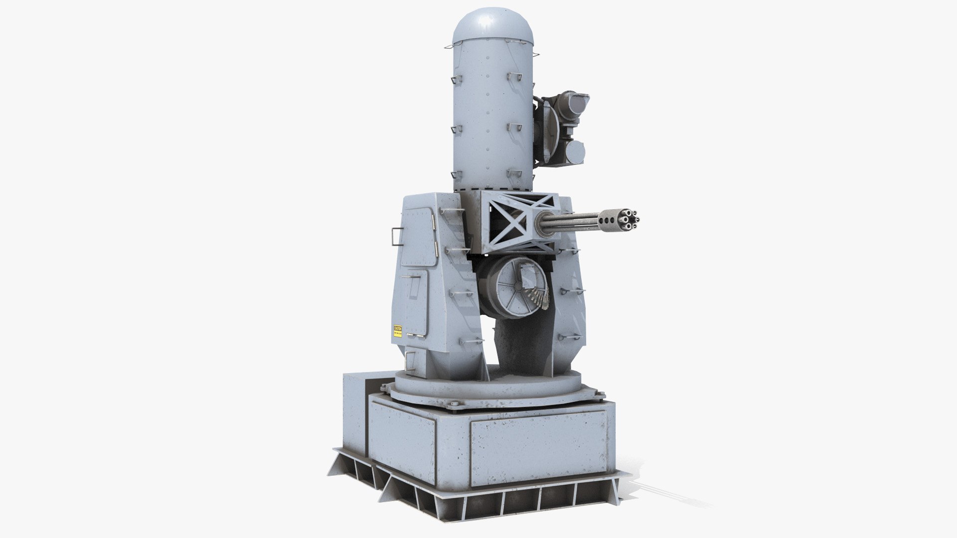 Phalanx Weapon Ciws Model - TurboSquid 1491737