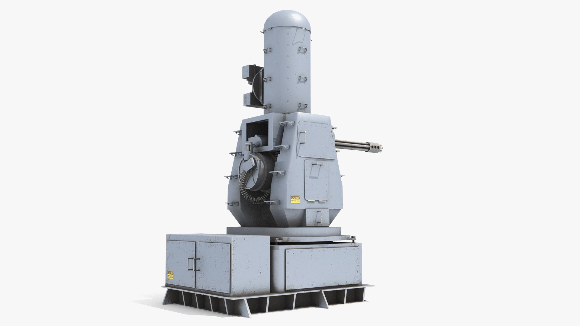 Phalanx Weapon Ciws Model - TurboSquid 1491737