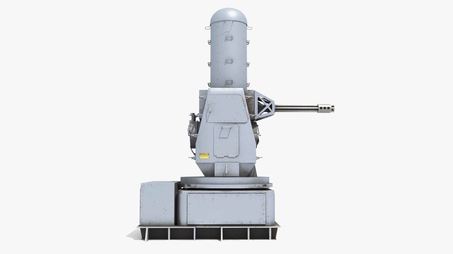 Phalanx Weapon Ciws Model - TurboSquid 1491737