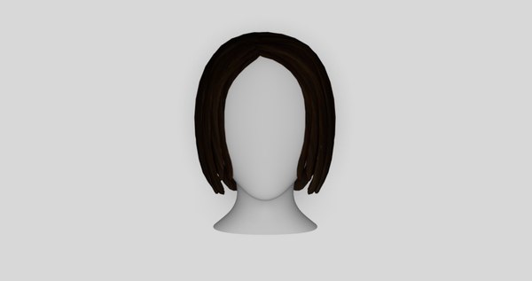 modelo 3d Bob Style Hair - TurboSquid 1370959
