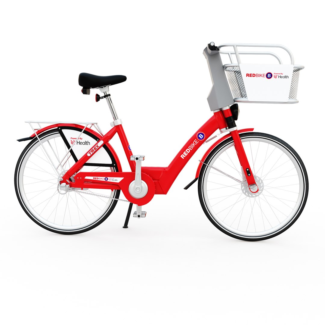 3D Red Bike Cincinnati - TurboSquid 1568477