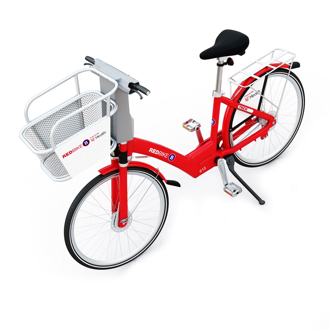 3D Red Bike Cincinnati - TurboSquid 1568477