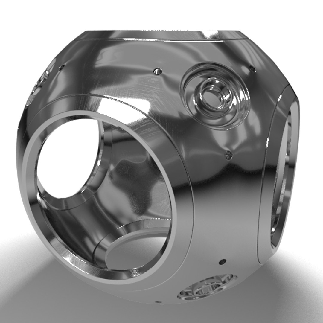 Metal Sphere 3d Max