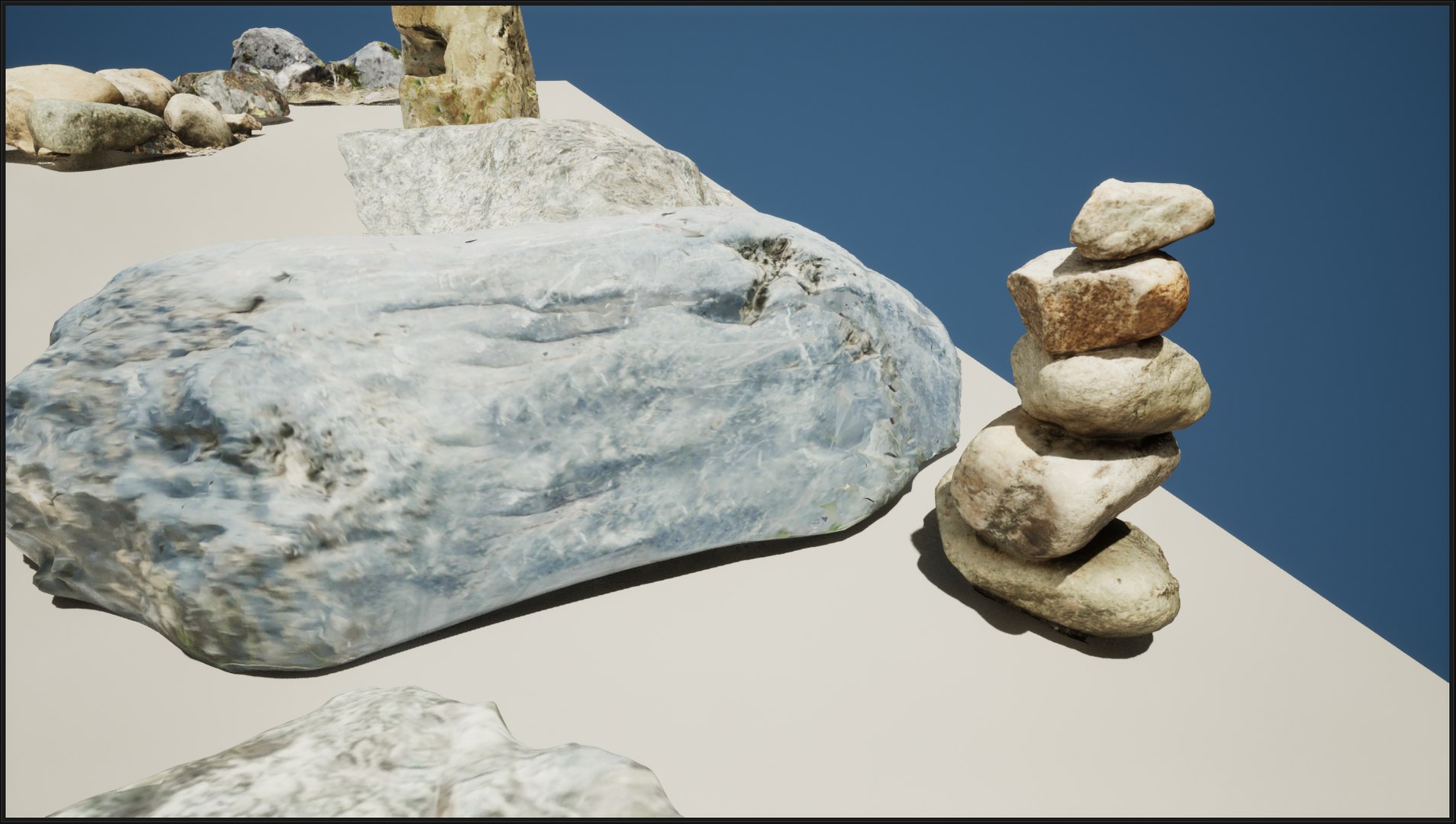 3D model Realistic Rocks Collection Scanned from Nature - TurboSquid ...