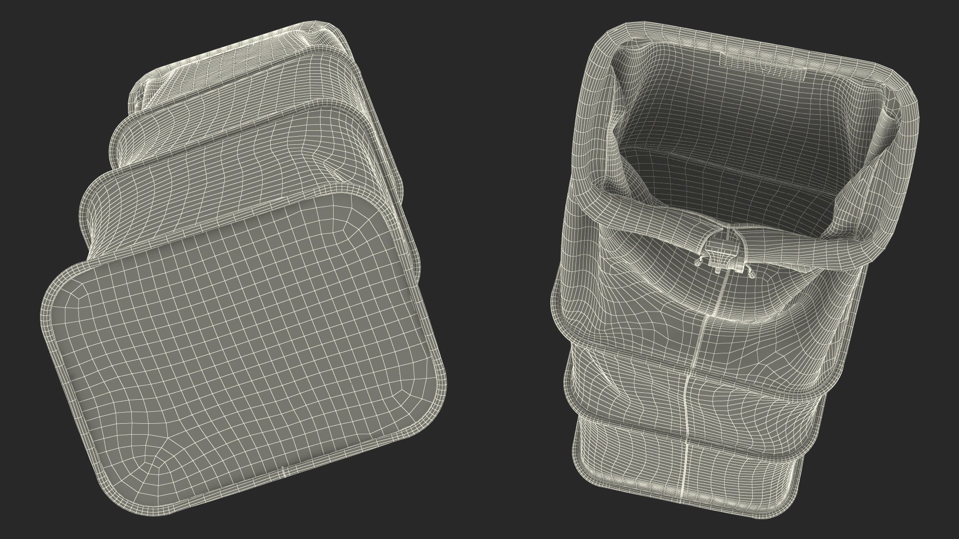 3D Mesh Fishing Cage Unfolded - TurboSquid 2206576