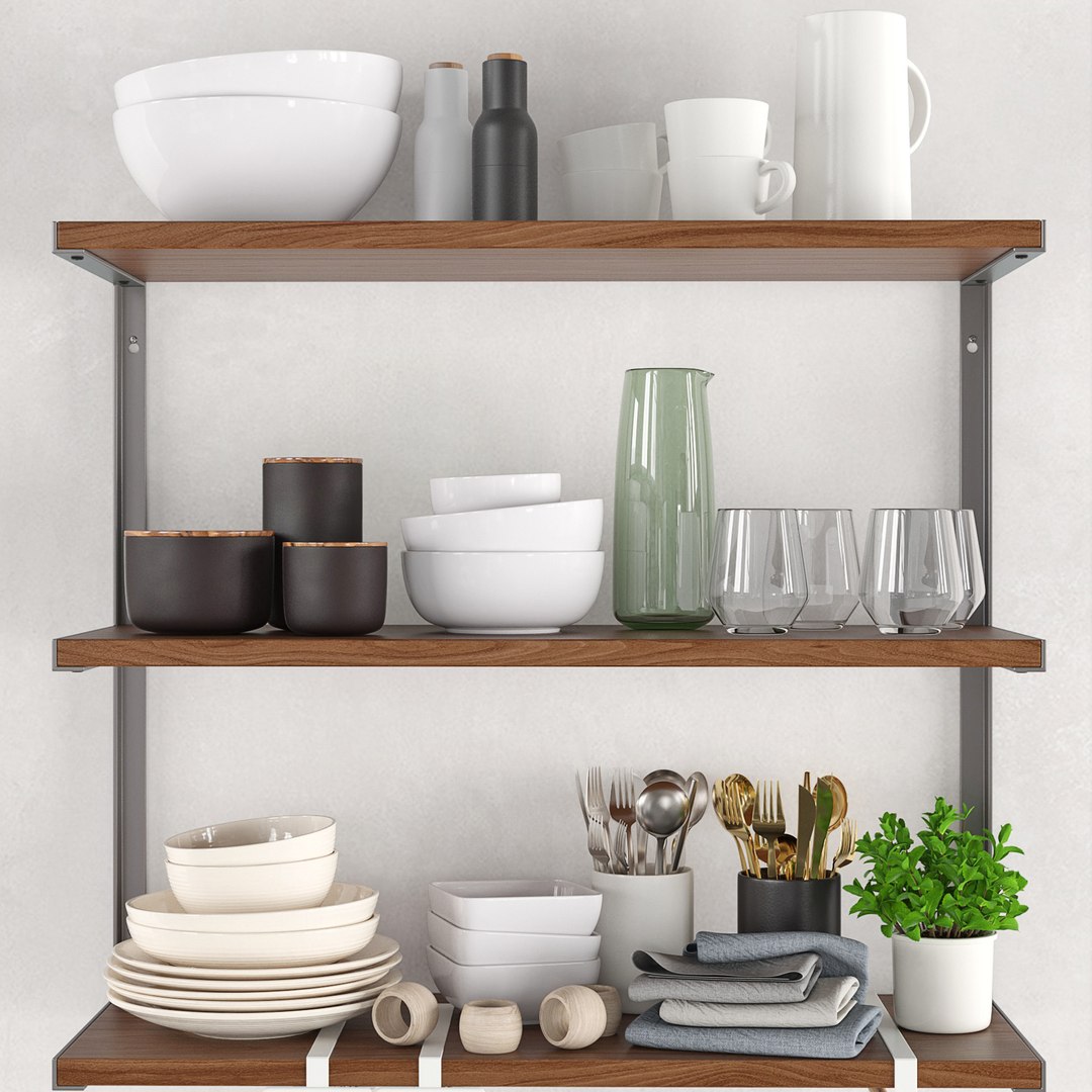 3D Kitchenware And Tableware 33 - TurboSquid 2071025