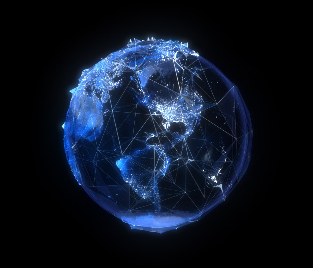 3d High-tech Earth