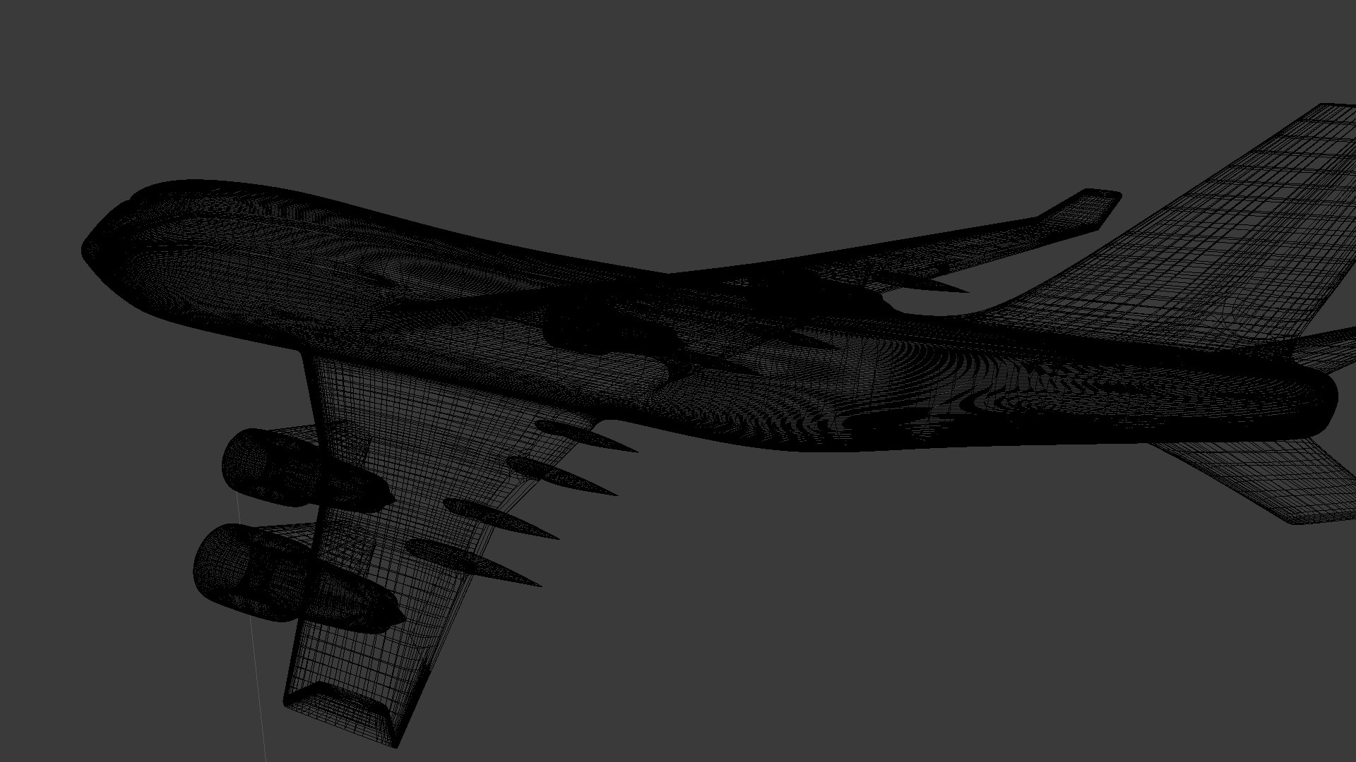 3d Model Commercial Aircraft Lufthansa