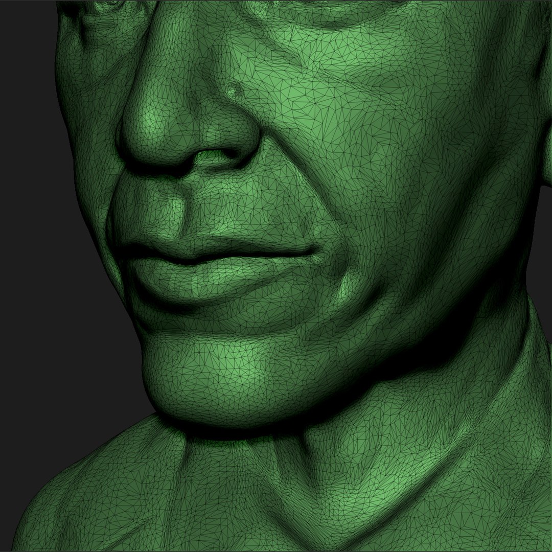 Decorative Bust Barack Obama 3d Model