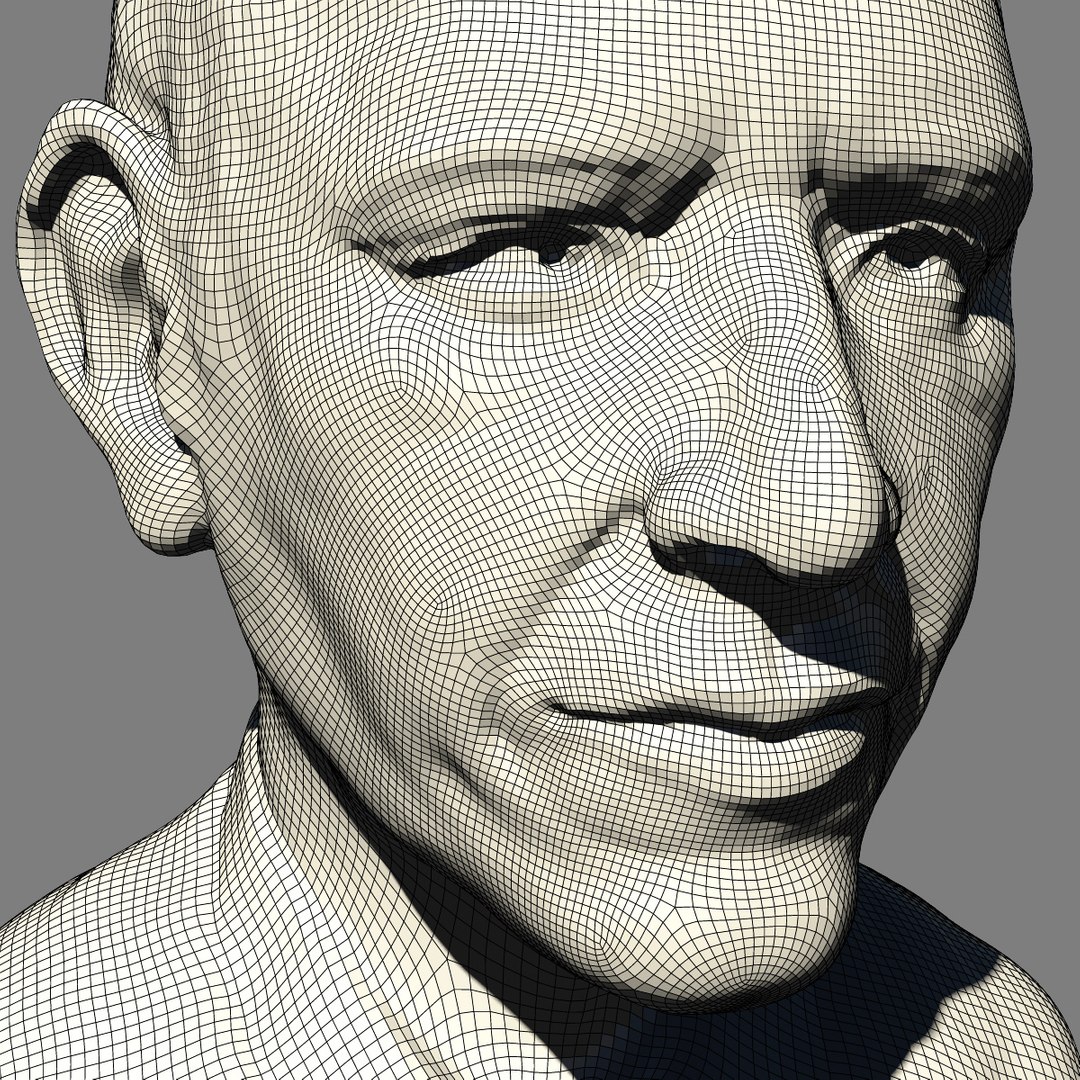 Decorative Bust Barack Obama 3d Model