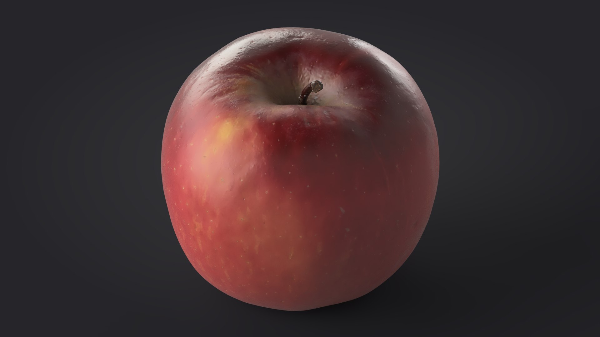 Red Apple 02 3D Model - TurboSquid 1851225