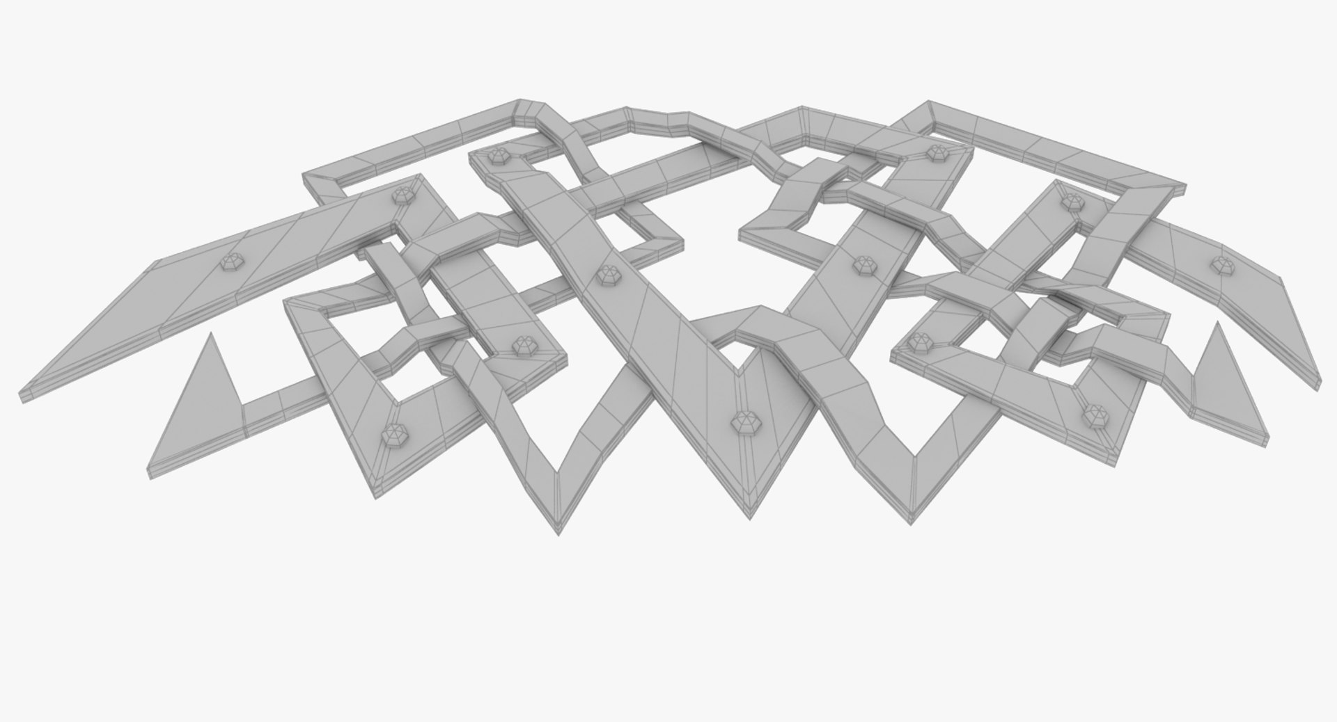 Metal Pattern 3D Model - TurboSquid 1276174